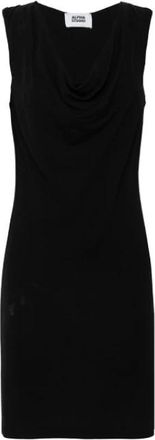 Alpha Studio Femme, Robes, Noir, Taille: 46 FR Abito Goccia