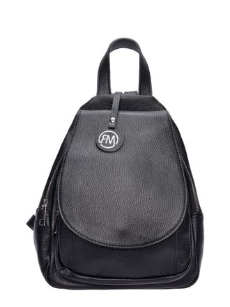 Roberta M Schwarz Rindsledertasche