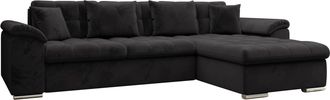 Mirjan24 Ecksofa Diana Premium Eckcouch mit Bettkasten und Schlaffunktion Polsterecke Sofa Couch Farbauswahl Schlafsofa Couchgarnitur Bettsofa (Piano 17, Seite