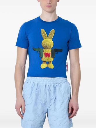Walter Van Beirendonck t-shirt Toyterror - Bleu