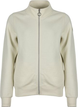 Roadsign Damen Sweatjacke strukturierte Jacke für leichte Übergangslooks mit Stil Ecru, 2XL