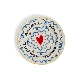 BITOSSI HOME Assiette Cuore Bitossi