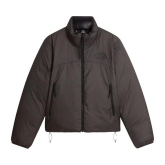 The North Face Veste Pertex Nuptse R&eacute;versible - Femme - Sport - Gris - Taille: 36 FR