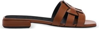 Furla Femme, Chaussures, Brun, Taille: 40 EU Sandales d&eacute;t&eacute; en cuir