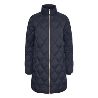 Part Two Olilas Mantel - - Coats - Damen - Blau - 2XL