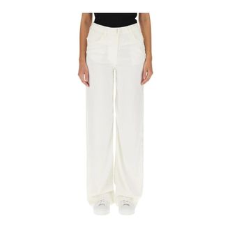 Givenchy Weite Hosenbeine - - Trousers - Damen - Wei&szlig; - W28