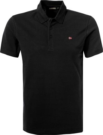Napapijri Herren Polo-Shirt schwarz