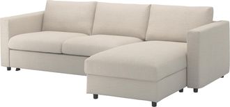 IKEA VIMLE Bezug 3er-Sofa+Récamiere