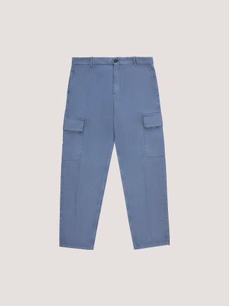 Circolo 1901 Cargo Trousers in Twill Avio / 48