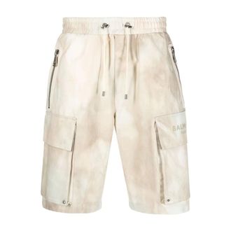 Balmain Cargo Shorts - - Shorts - Herren - Beige - XL