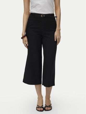 Vero Moda Culottes Elma 10339926 Schwarz Wide Leg