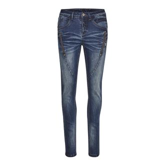 Cream Reiche Blaue Denim Jeans mit Stilvollen Details - - Jeans - Damen - Blau - W33