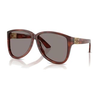 Miu Miu A08S Sonnenbrille - - Accessories - Damen - Braun - 61 MM