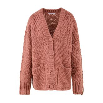 Mar De Margaritas Rosa Cardigan Pullover - - Knitwear - Damen - Rosa - XS