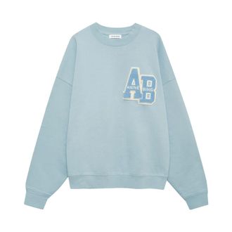 Anine Bing Femme, Sweatshirts et sweats &agrave; capuche, Bleu, Taille: 38 FR Miles SweaT-shirt