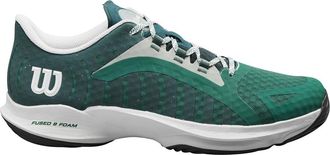 Wilson Wilson Hurakn Pro, Tennis Shoe Hombre, Evergreen/White/Black, 41 1/3 EU