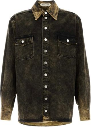 Namacheko Homme, Chemises, Noir, Taille: S Hank Denim Shirt