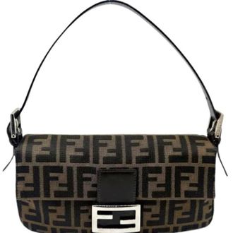 Fendi Sac bandouli&egrave;re vintage Pre-owned - Femme - Pre-owned - Brun - Taille: ONE Size