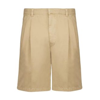 Prada Baumwoll-Bermuda-Shorts Vintage-Stil - - Shorts - Herren - Beige - M