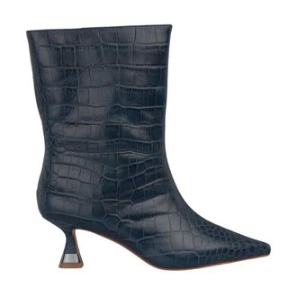 Alma En Pena Metallischer Absatz-Stiefelette - - Shoes - Damen - Blau - 37 EU