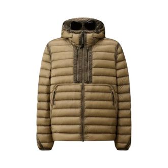 C.P. Company C.p. Company, Homme, Vestes, Beige, Taille: 2XL D.d. Shell Hooded Down Puffer Jacket