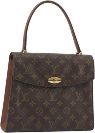 Louis Vuitton Sac Malesherbes Pre-owned - Femme - Pre-owned - Brun - Taille: ONE Size