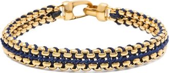 Nialaya bracelet à design tressé - Or