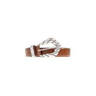 Iro Iro, Femme, Accessoires, Brun, Taille: 90 CM Embella Leather Belt
