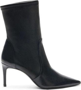 Stuart Weitzman Power Bootie 75 - - Shoes - Damen - Schwarzk - 38 1/2 EU