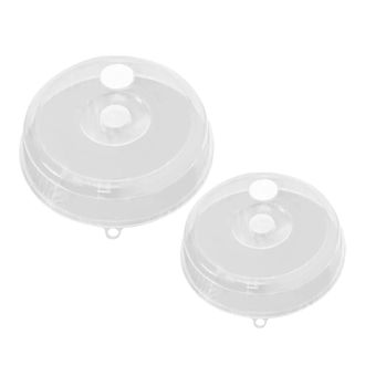 Generic Mikrowellenschutzplatte, transparente Abdeckung f&uuml;r Mikrowelle mit Lufteinl&auml;ssen, Spritzschutzabdeckung f&uuml;r Haushaltsk&uuml;chen, Esszimmer, Caf&eacute;s und Rest