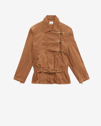 Isabel Marant Veste Caitlyn - Femme - Ocre - Taille36 - Isabel Marant