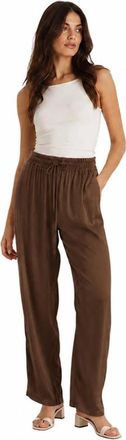 Dolce & Gabbana Femme, Pantalons, Brun, Taille: 36 FR Wide Pantalons