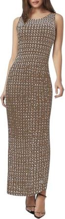 Generic Robe de Soiree Femme Chic Et Glamour Robe Cocktail Robe sans Manches À Strass Unie pour Femme Collection 2025Robe de Soirée Robe de Bal