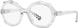 Alain Mikli Femme, Accessoires, Gris, Taille: 51 MM A03157 Round Eyeglasses
