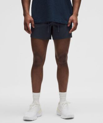 lululemon Short License to Train sans doublure pour Hommes - 13 cm - Bleu - Taille 2XL