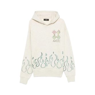 Amiri MA Quad Flames Oversized Hoodie - - Sweatshirts & Hoodies - Herren - Beige - 2XL
