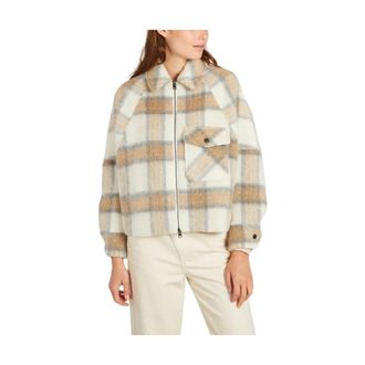 Woolrich Gem&uuml;tliches Tartan Woll-Overshirt - - Jackets - Damen - Mehrfarbig - S