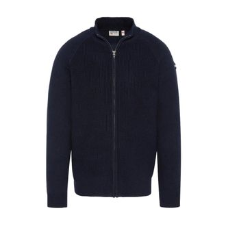 Schott NYC Schott Nyc, Herren, Strickwaren, Blau, SGr&ouml;&szlig;e