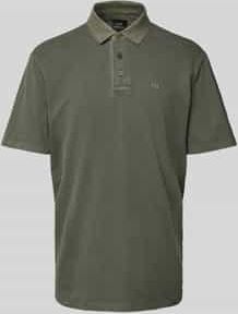 A|X Armani Exchange Poloshirt mit kurzer Knopfleiste