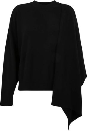 Darkpark Addison Strickschal-Oberteil - - Knitwear - Damen - Schwarzk - S