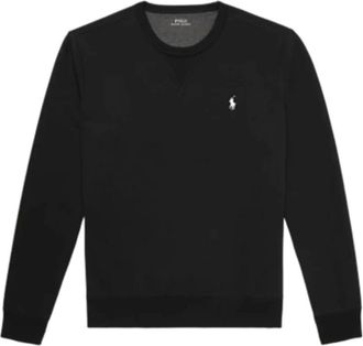 Polo Ralph Lauren Homme, Sweatshirts et sweats &agrave; capuche, Noir, Taille: M Pull ras du cou Double Maille