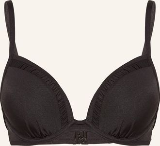 Watercult Watercult B&uuml;gel-Bikini-Top Shimmering Solids schwarz