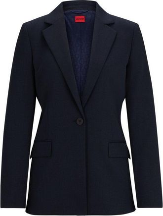 HUGO BOSS Allwetterjacke Regular-Fit Blazer Atana - Regular Fit