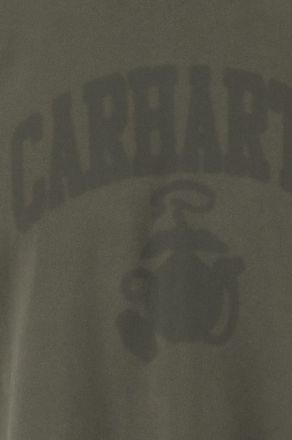 Carhartt Work in Progress Mens Cotton T-Shirt Green Single Jersey T-Shirts And Polos