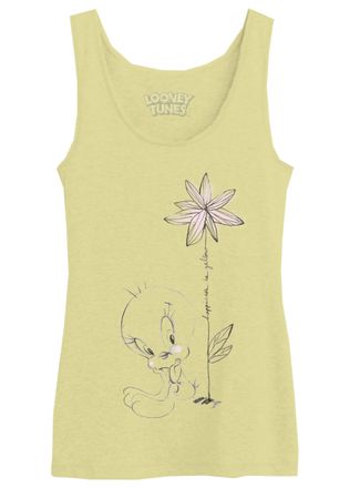 Cotton Division Damen Woloonetk051 Tanktop, gelb, XS