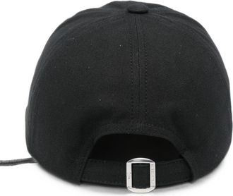 Maison Kitsun&eacute; Baseball Cap - Black