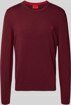 HUGO BOSS Regular Fit Strickpullover aus reiner Baumwolle Modell SAN CASSIUS