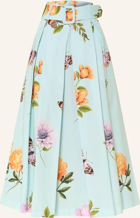 THE ABITO Milano The Abito Faltenrock blau