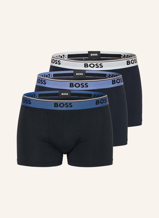 HUGO BOSS 3er-Pack Boxershorts Power blau