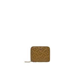Pinko Love Birds Monogramm Geldb&ouml;rse - - Accessories - Damen - Gr&uuml;n - ONE SIZE